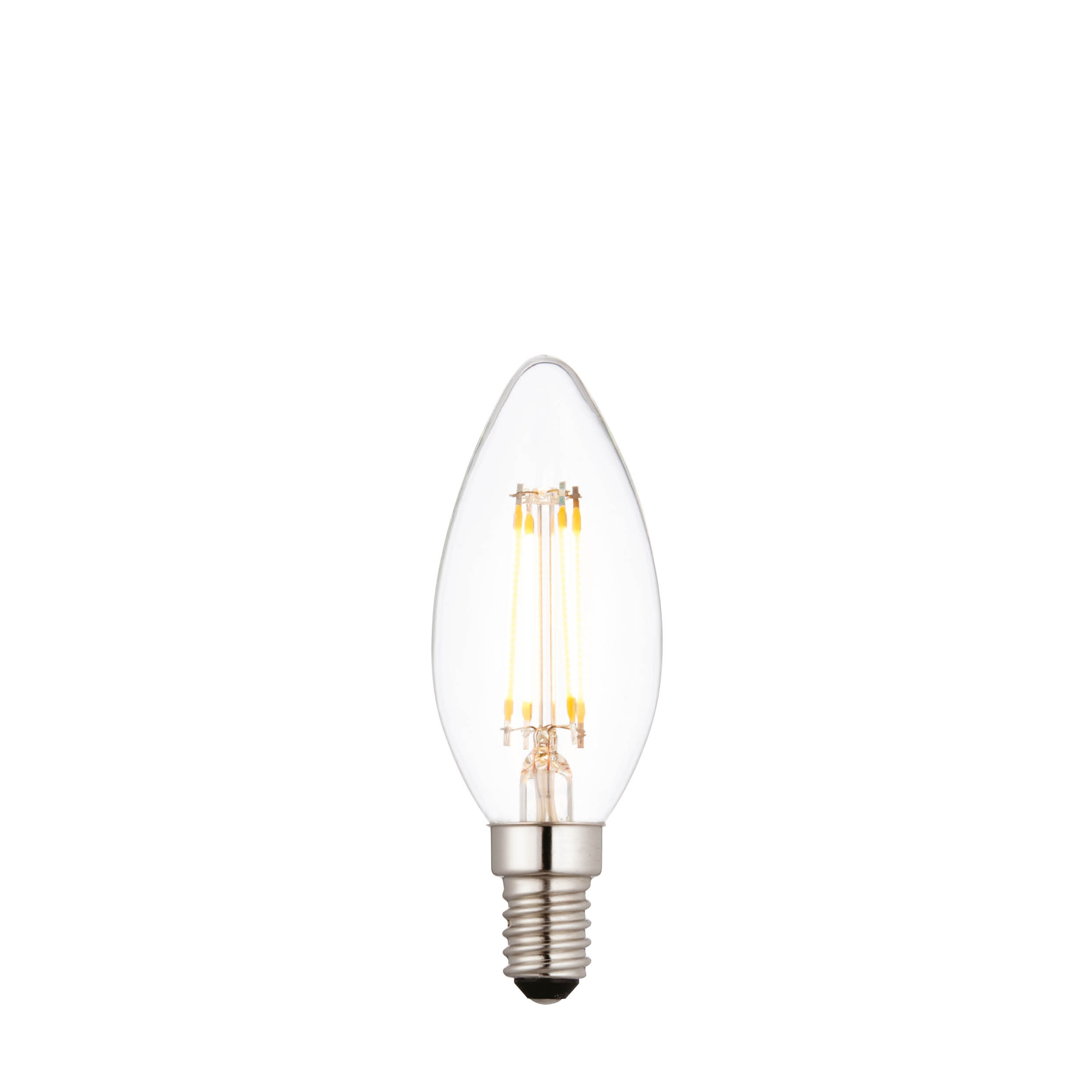 SES/ E14 LED filament candle Light Bulb 4W 93020 - Tiah Lighting